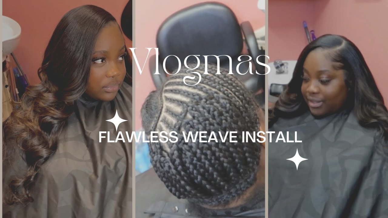 FLAWLESS INSTALL|VLOGMAS|HATE BEING LATE TO WORK! - YouTube