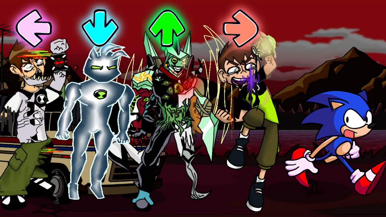 FNF Confronting Yourself VS Corrupted Ben 10 (Animation Mods) - YouTube