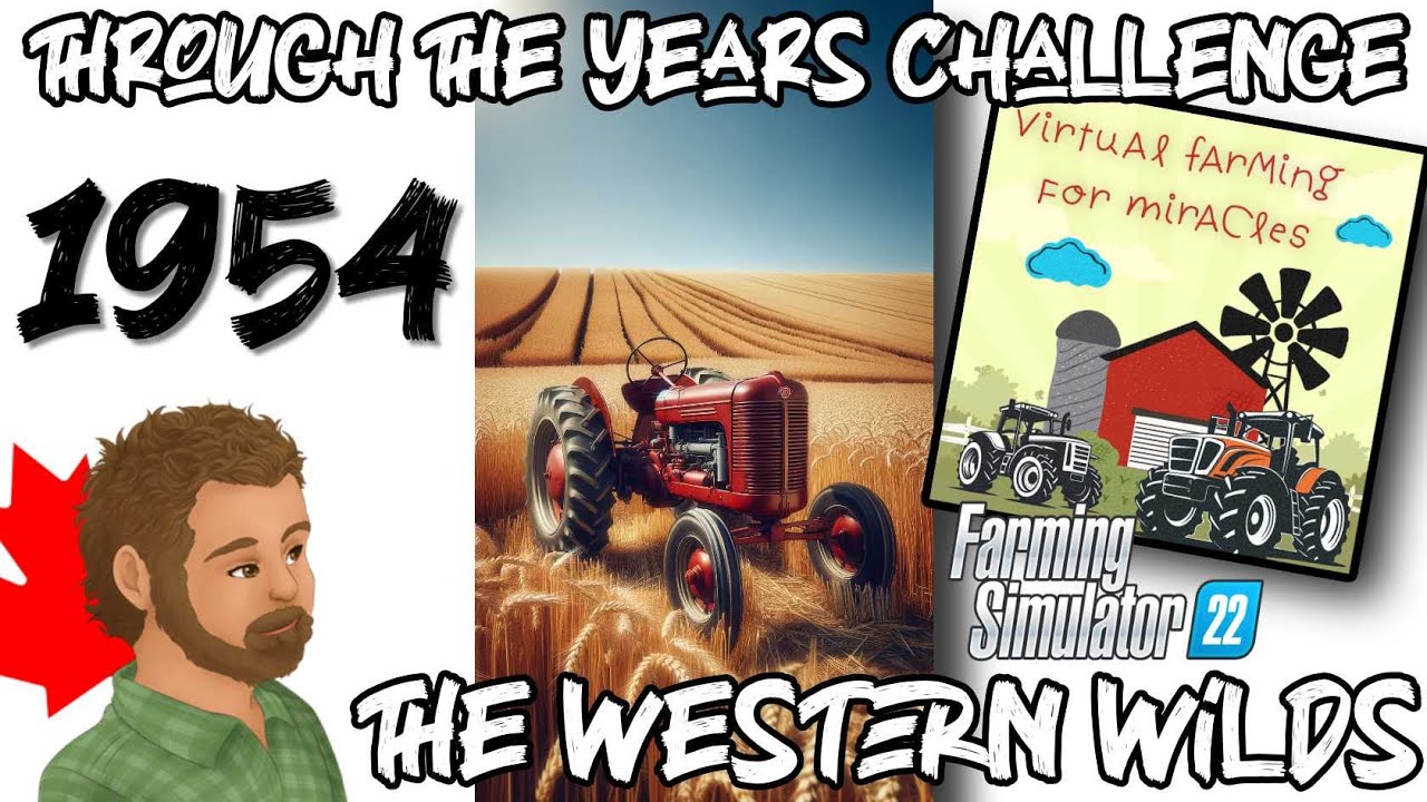 1954 - Vintage Farming - #throughtheyears #farmingsimulator22 - YouTube