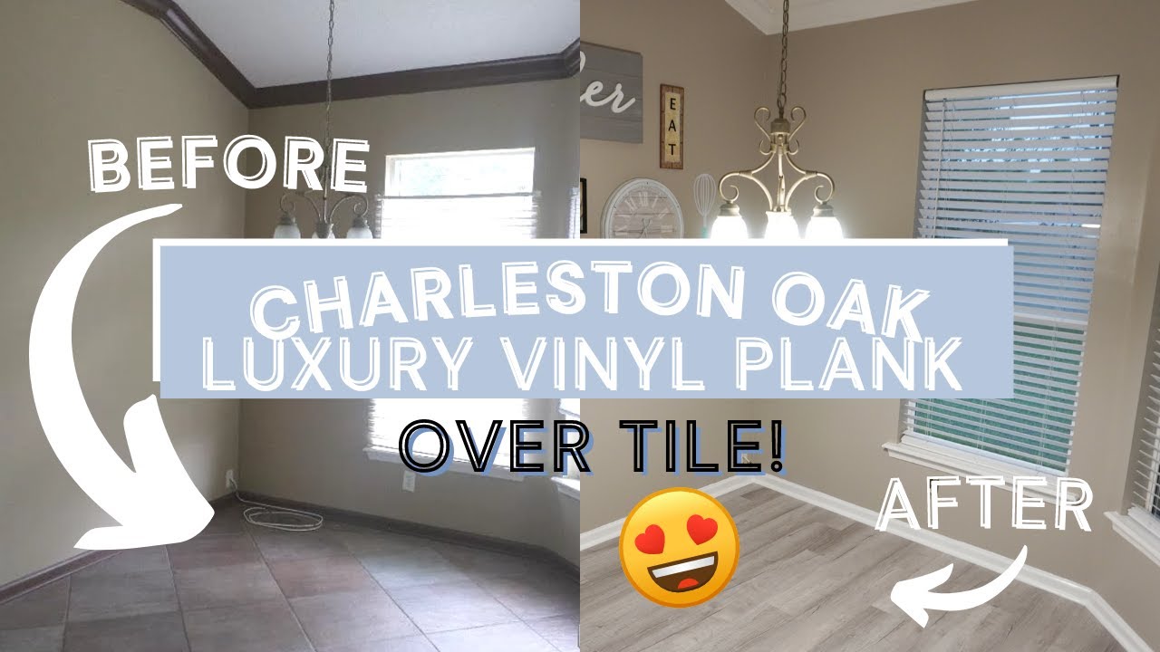 New Luxury Vinyl Plank Flooring! Charleston Oak | Choosing Paint Color ...