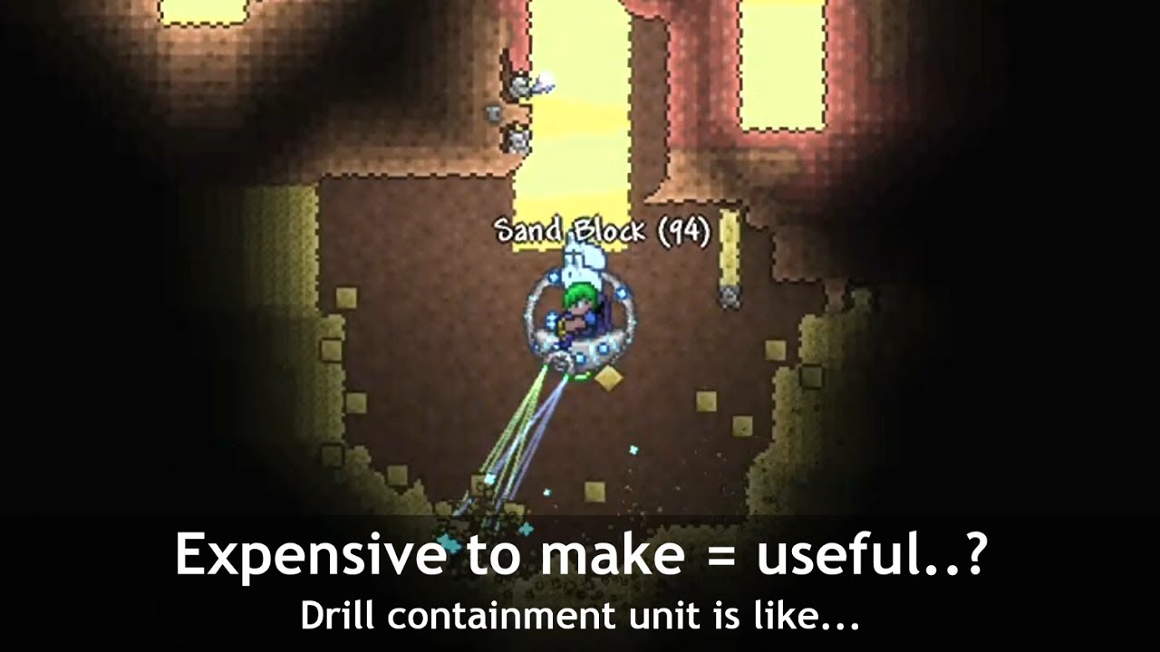 Terraria's not so secret item ─ is Drill containment unit useful ...