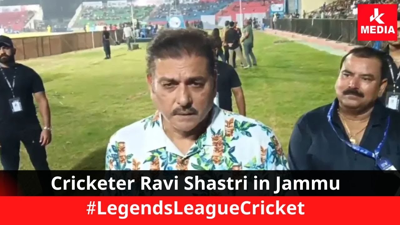 Cricketer Ravi Shastri in Jammu. - YouTube