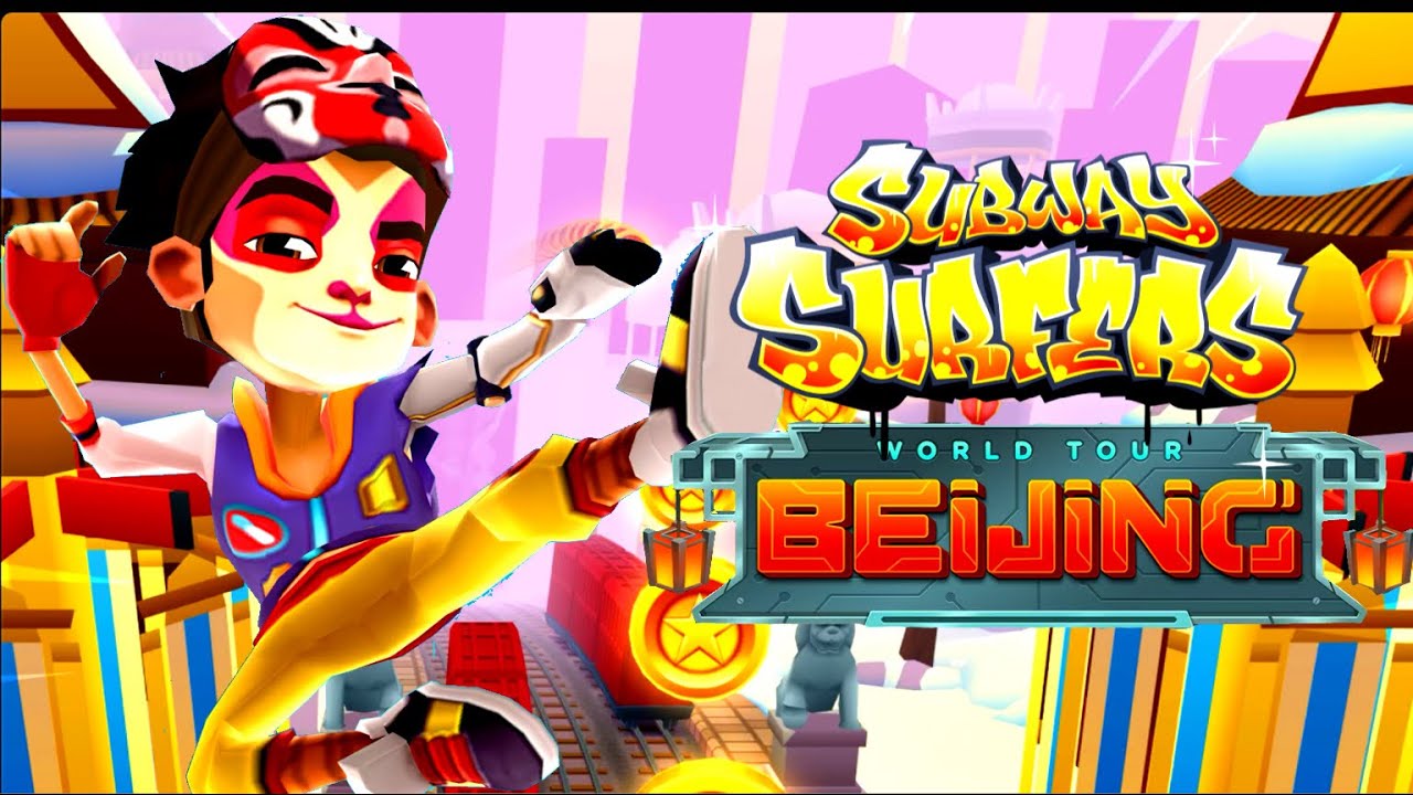 Subway Surfers Beijing Новинка: Новый Серфер Sun в Пекине! - YouTube