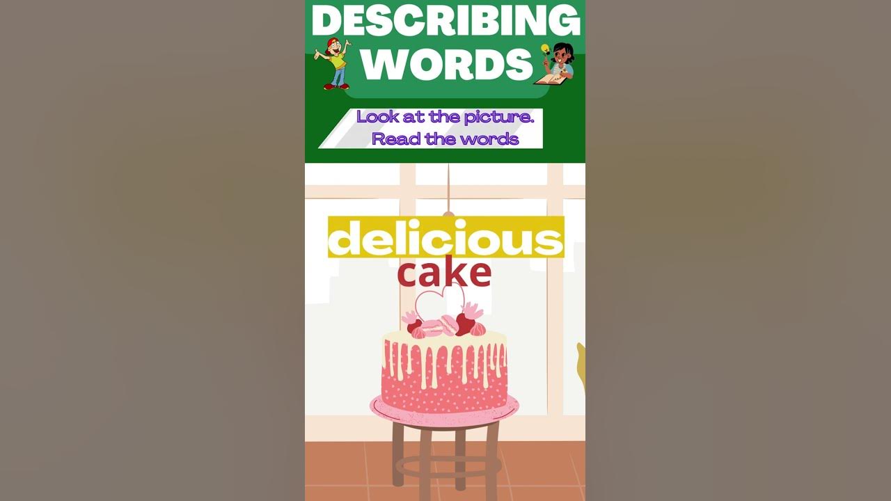 Describing Words For Class 1st ICSE CBSE STATE BOARD PSEB YouTube describing-words-for-class-1st-icse-cbse-state-board-pseb-youtube