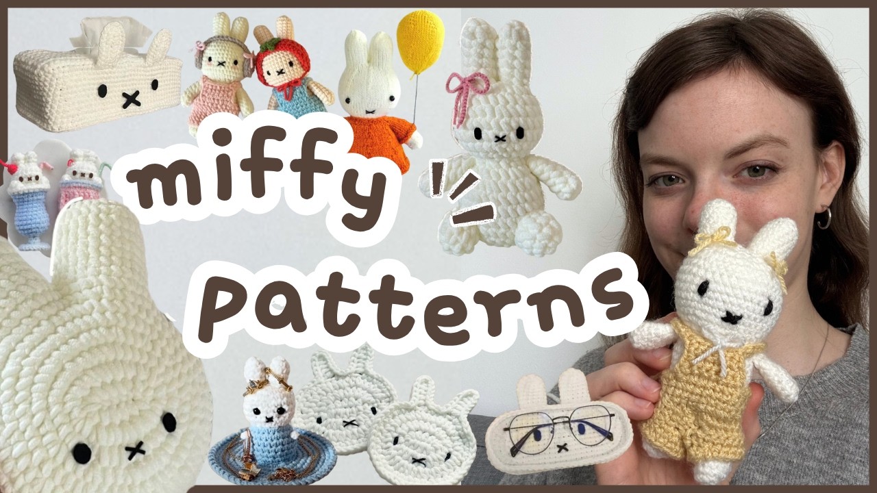 80+ FREE MIFFY Crochet Patterns 🐰 - YouTube