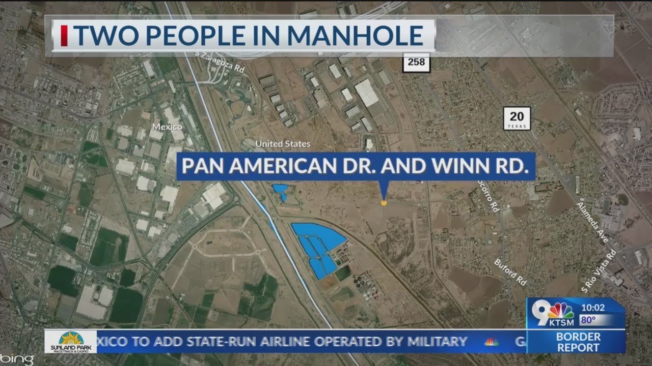 Firefighters rescue 2 people stuck in manhole in Lower Valley - YouTube