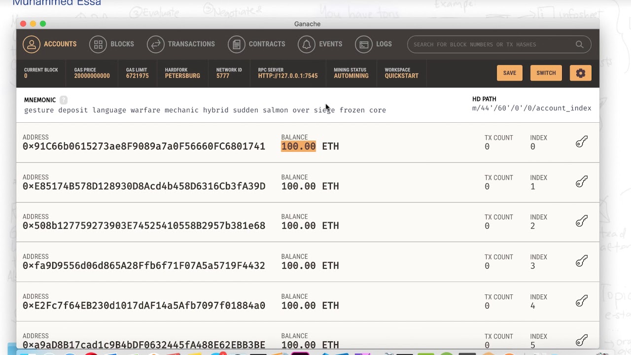 59 Truffle Contract function & Web3js - YouTube