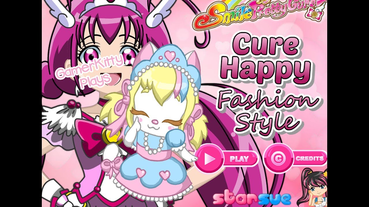 CURE HAPPY FASHION STYLE - DRESS UP GAME - YouTube