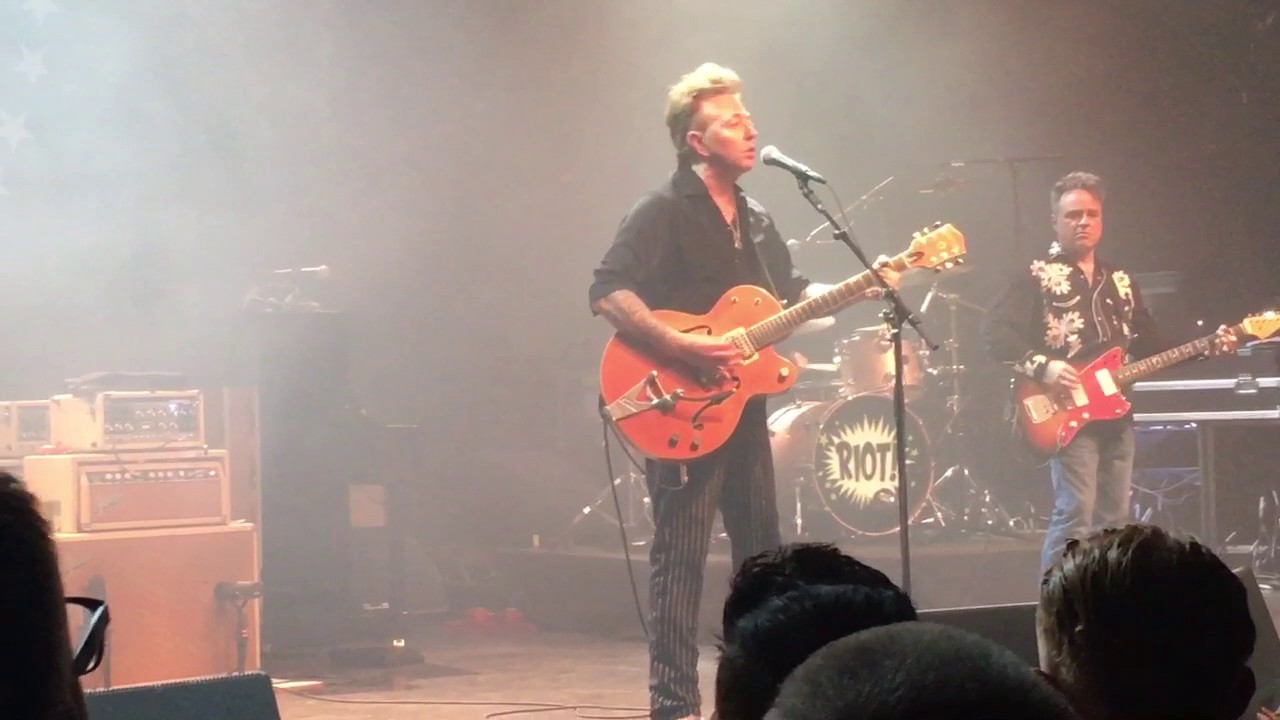 Brian Setzer Rockabilly Riot live in London, 2017 -Runaway boys - YouTube