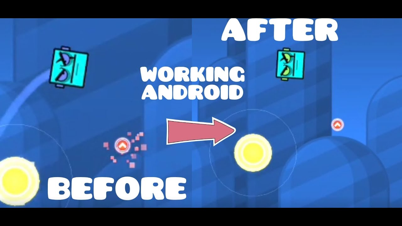 How To Remove Your Trail AND Particles in Geometry Dash Android ...