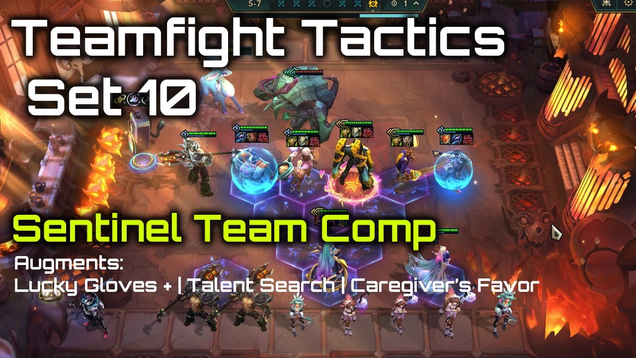 Sentinels Team Comps With Lucky Gloves + Augment | Teamfight Tactics ...