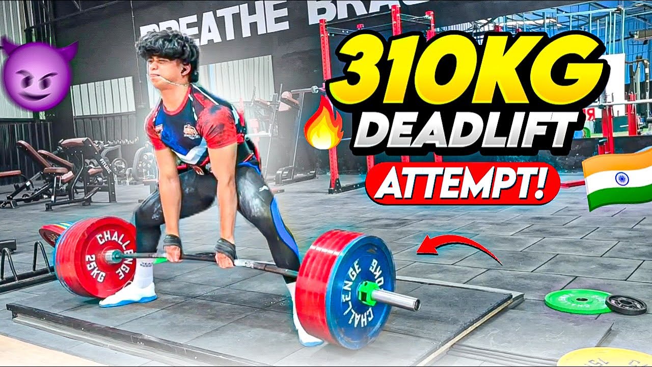 310KG DEADLIFT 🇮🇳 ~ARYAN KANDARI - YouTube