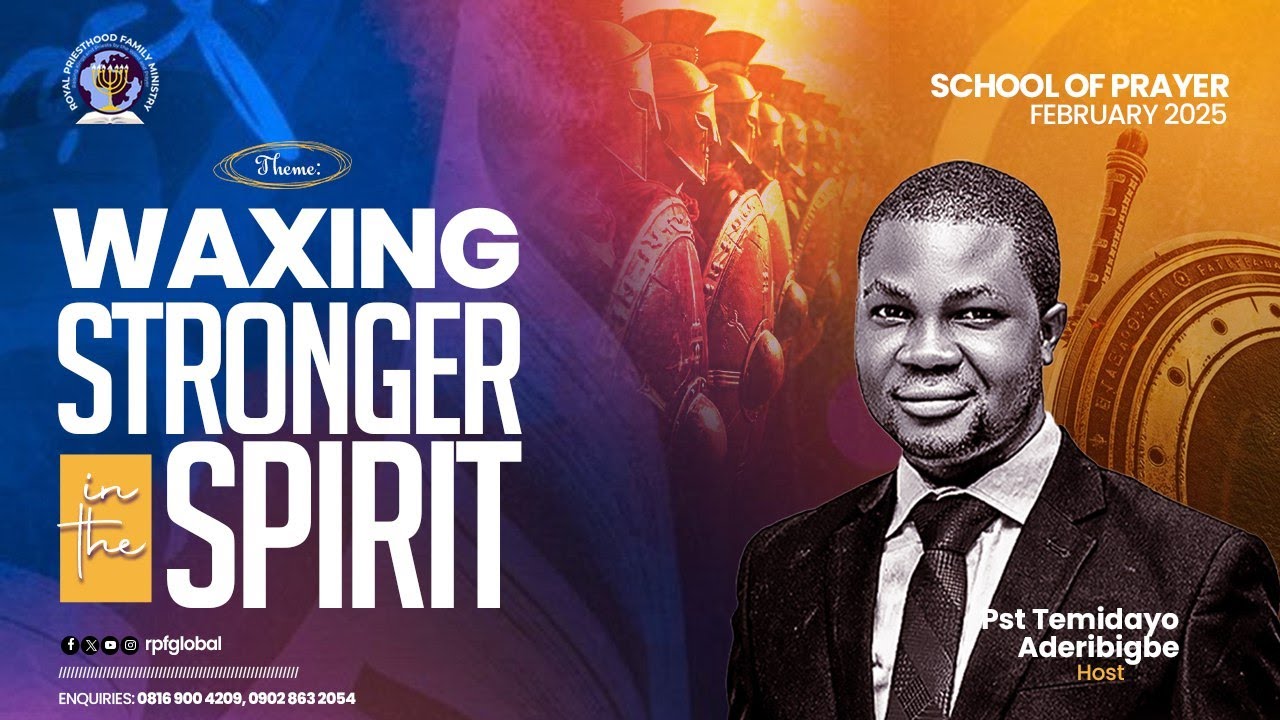 10 HOURS PRAYER DRILL ||FEBRUARY EDITION || WAXING STRONGER IN THE ...