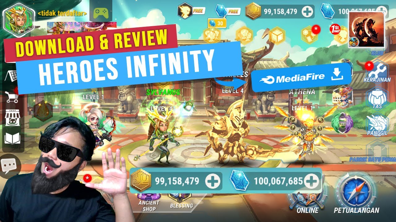 Heroes Infinity: Super Heroes Unlimited Gold - YouTube