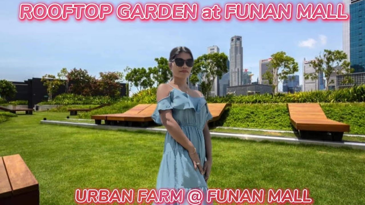 Rooftop Garden at Funan Mall / Urban Farm - YouTube