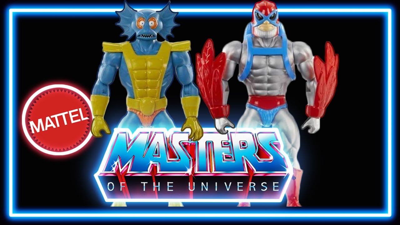 MOTU Cartoon Collection: Inside Look At Stratos And Merman ! - YouTube