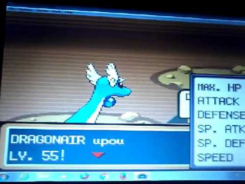 Evoluindo dragonair pra dragonite no fire red - YouTube