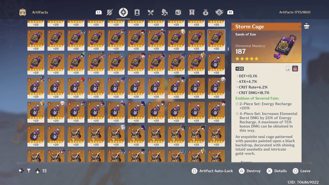 Genshin Impact - 4.7 free Artifact Exp route 65-70k in 15 min - YouTube