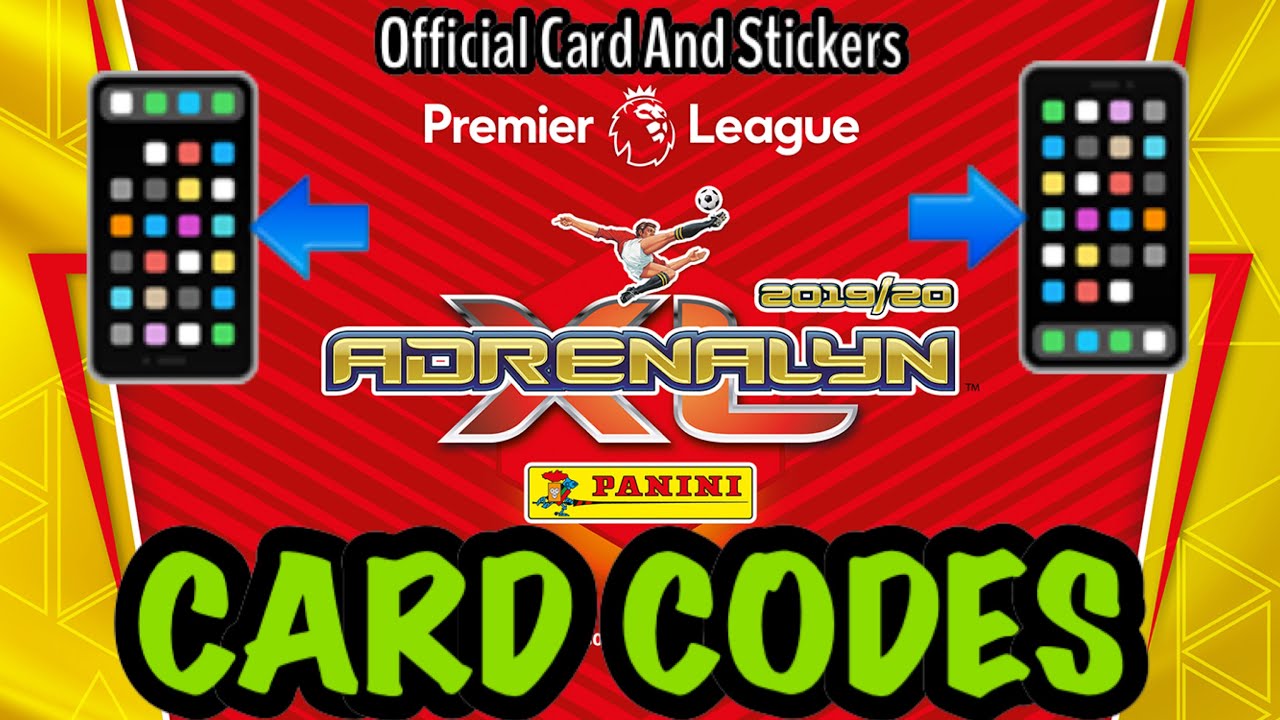 ENTERING CARD CODES ONLINE! PANINI ADRENALYN XL PREMIER LEAGUE 2019/20 ...