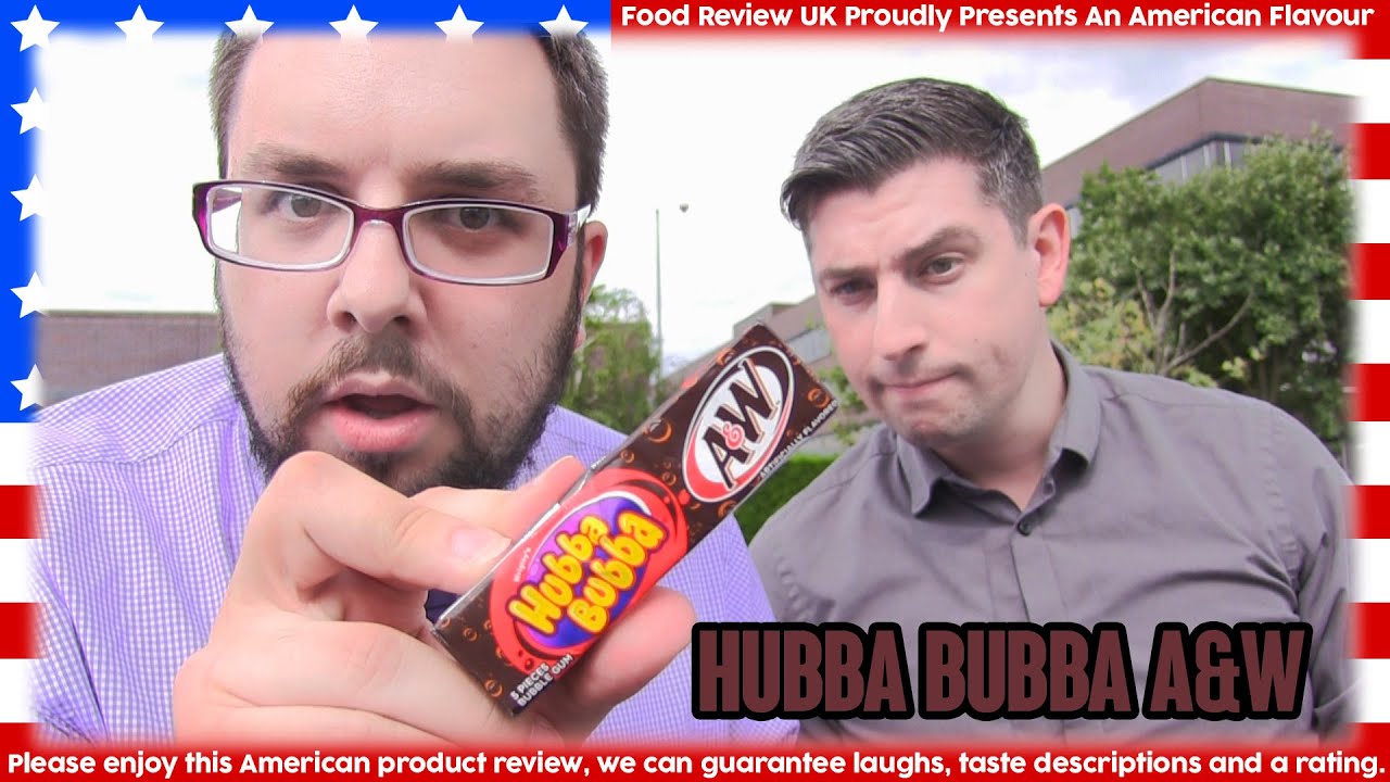Hubba Bubba A&W Root Beer Bubble Gum Review - YouTube