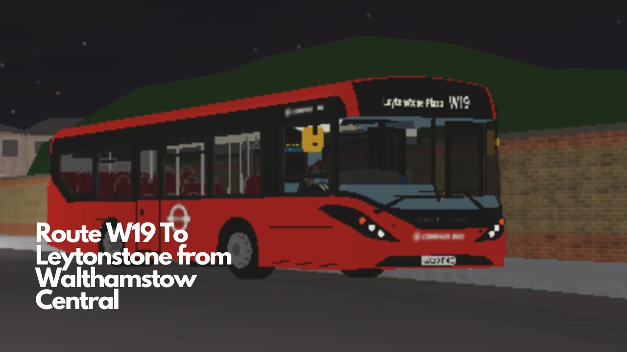 Route W19 - London & East - Compass Bus - YouTube