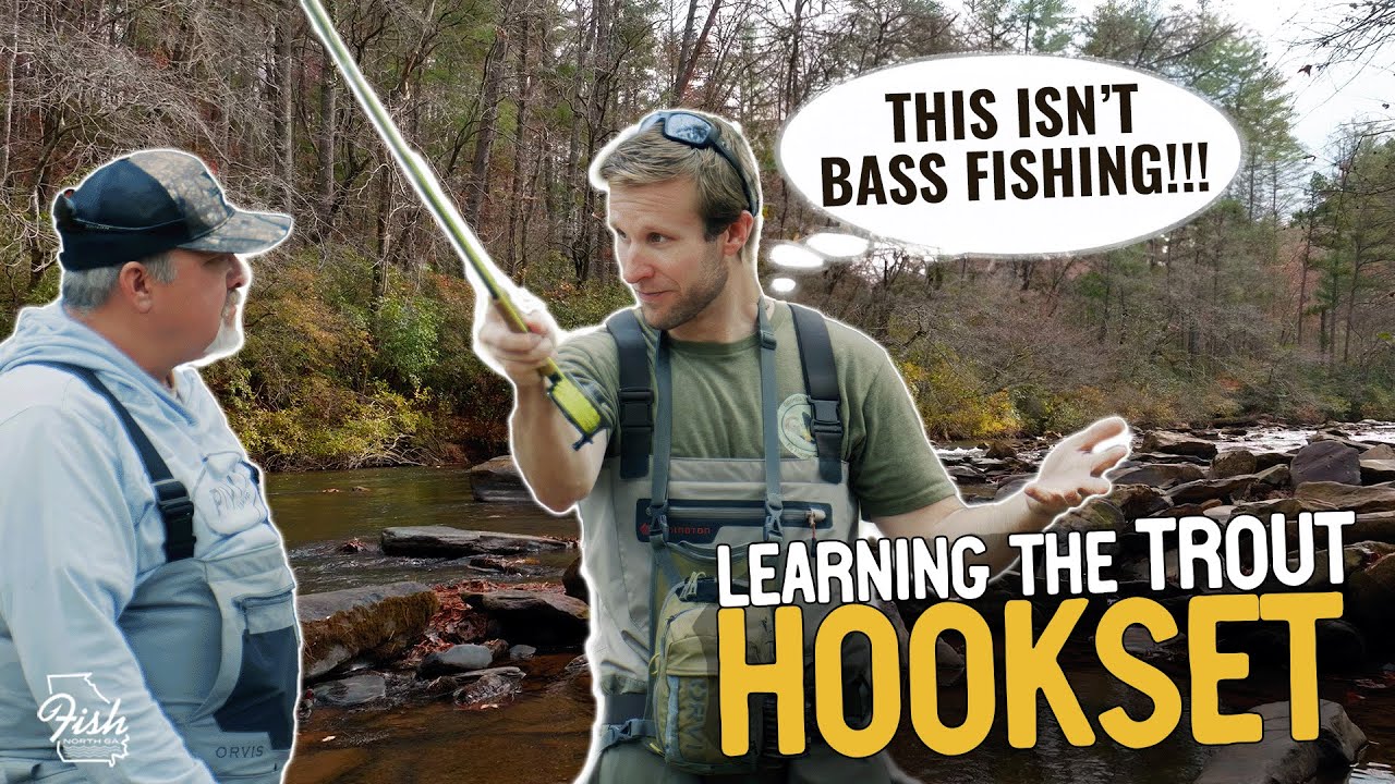 Mistakes Most Bass Fishermen Make with the Trout Hookset! - YouTube