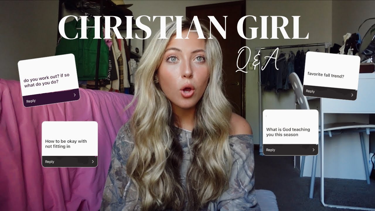 Q&A about my faith, post grad plans, struggles, etc. - YouTube