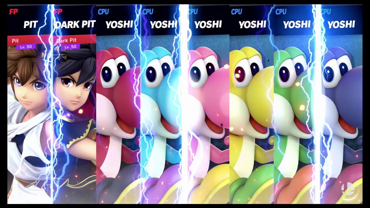 Super Smash Bros Ultimate Amiibo Fights Request #8773 Pit & Dark Pit vs ...