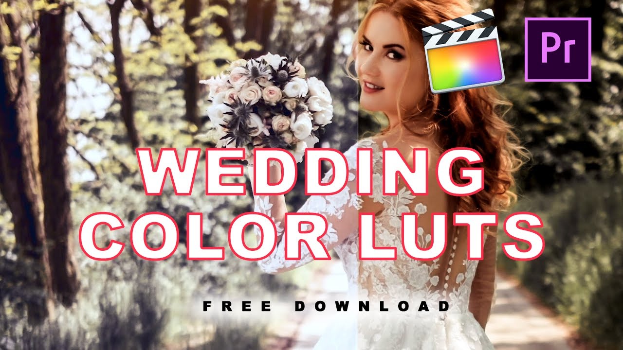 Cinematic Wedding Color Grading Luts Premiere pro - YouTube