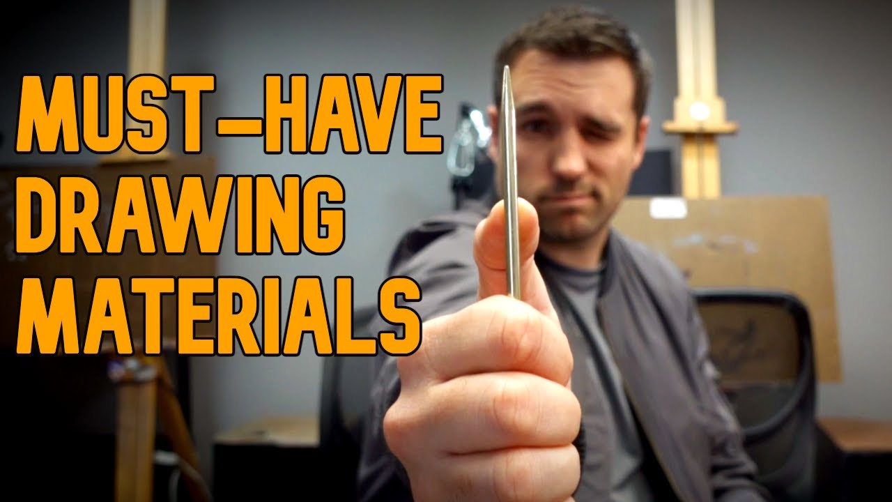 ESSENTIAL Drawing Materials You Need to Get Started | How to Draw - YouTube