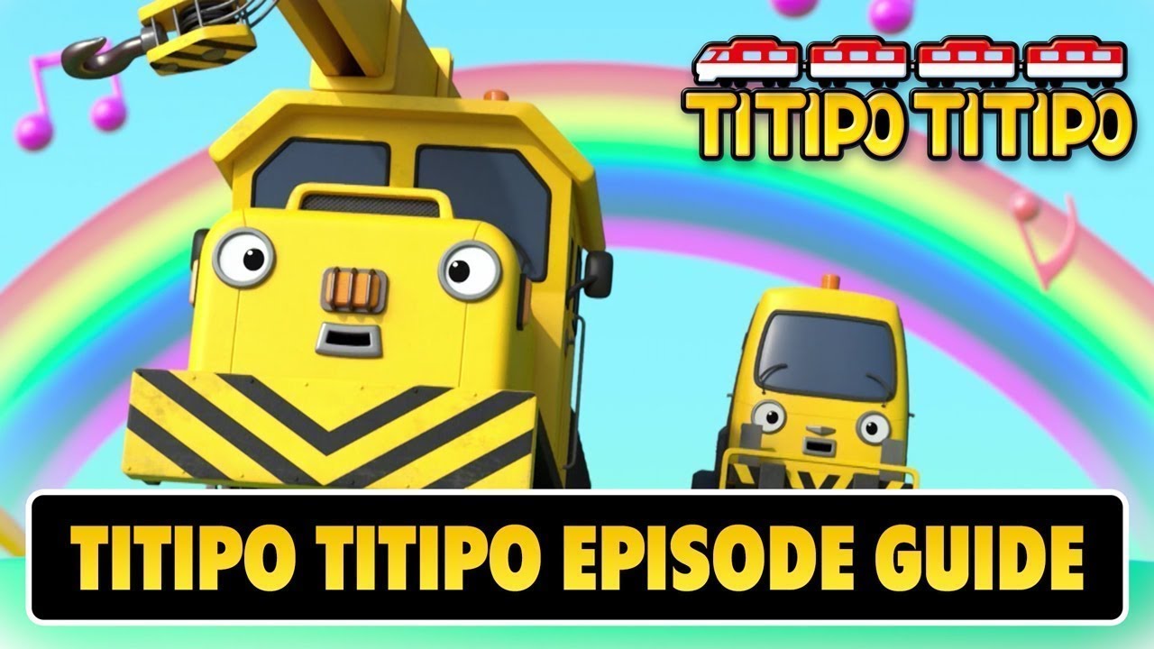 Titipo Episode Guide #12 l Train animation for kids l Train show for ...