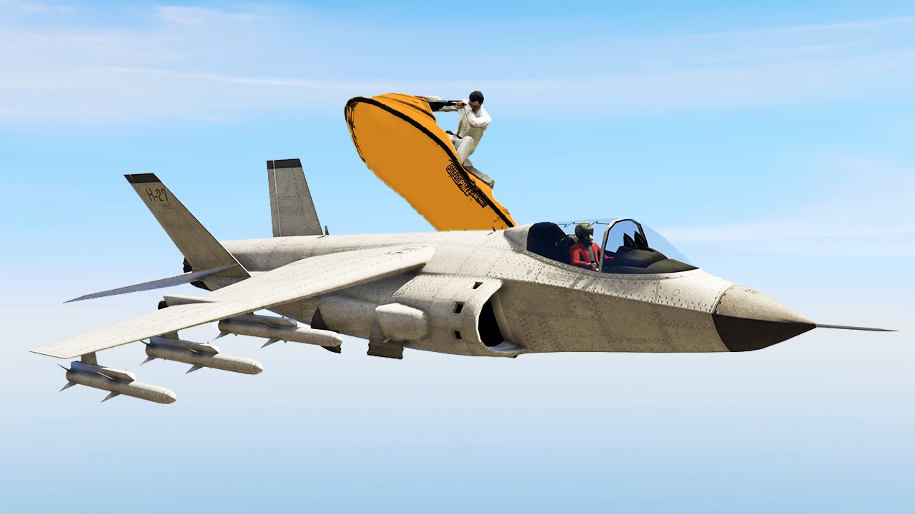 JET vs JET SKI! (GTA 5 Funny Moments) - YouTube