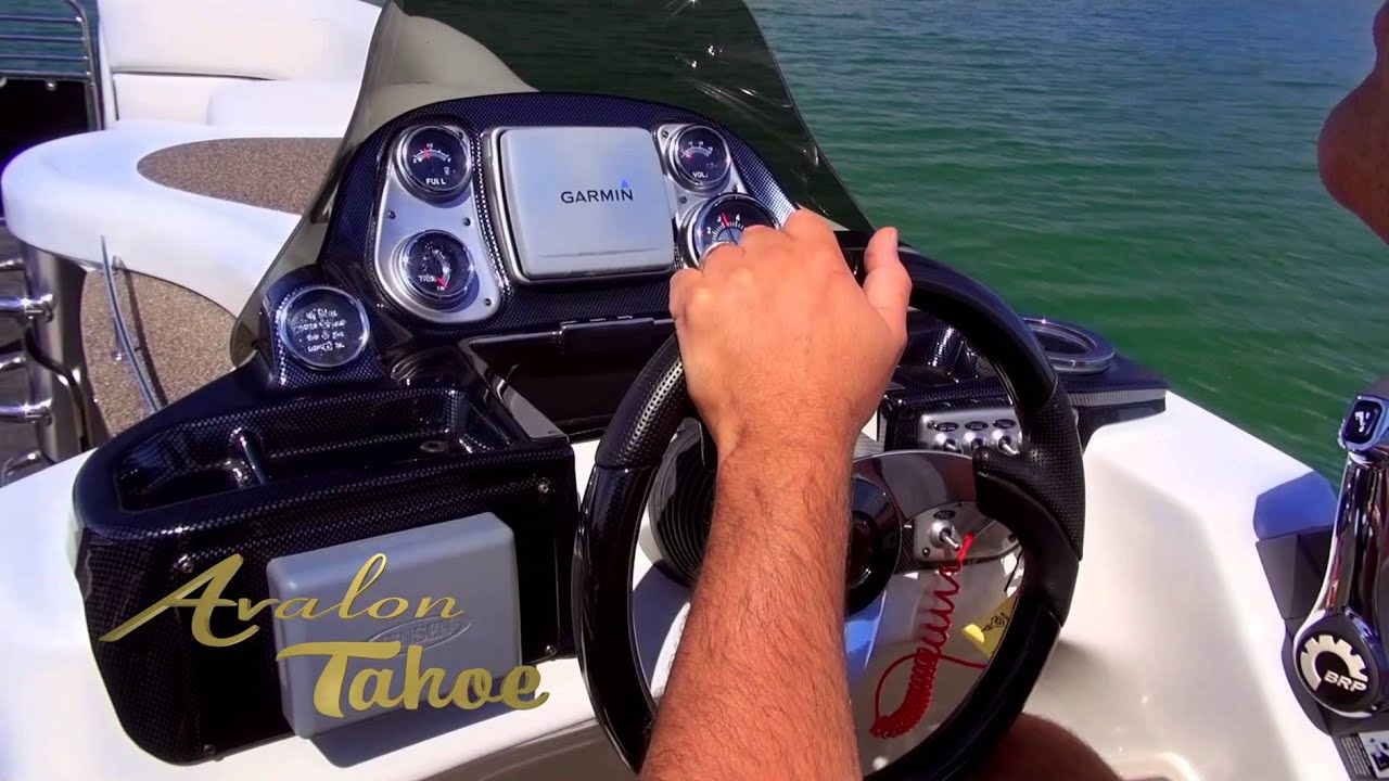 Fast Pontoon Boats: Tahoe's Waveglider Performance Technology [HD ...