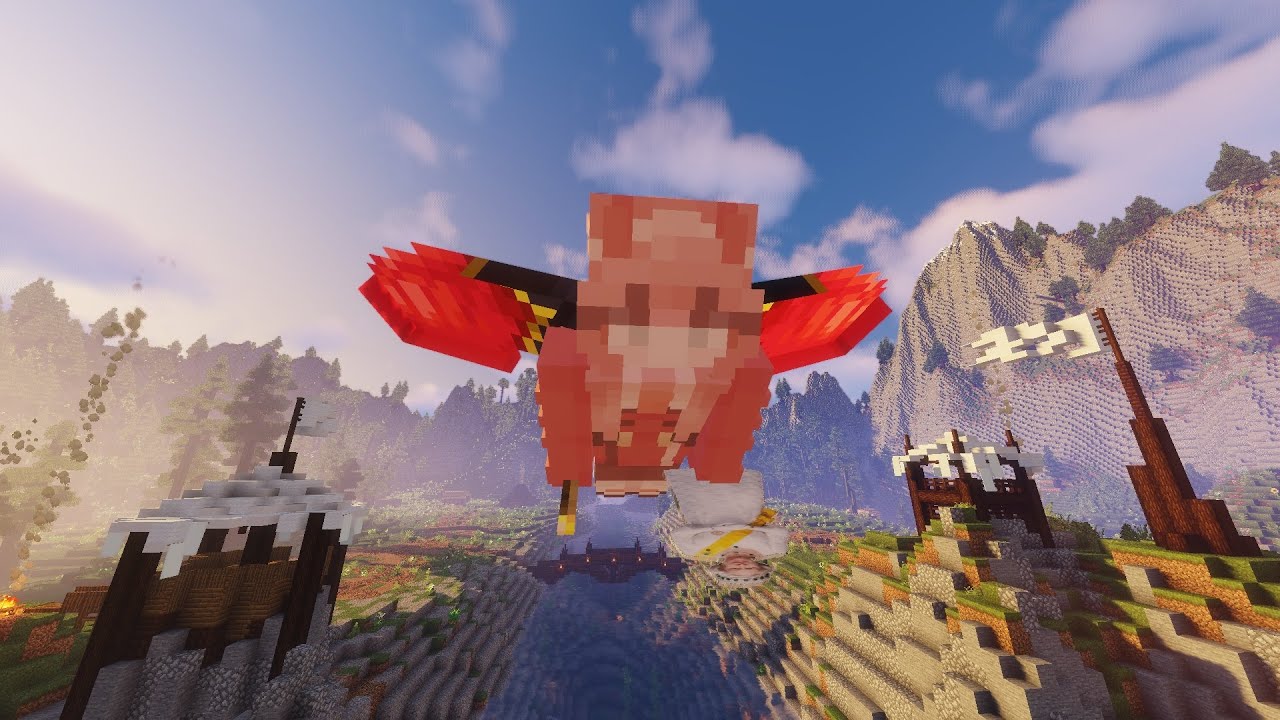 Minecraft Valley Village Project Part 2: building some houses! - YouTube