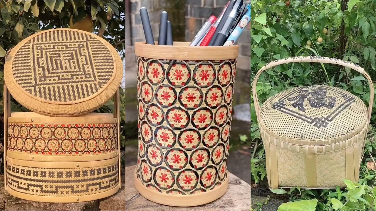 Bamboo Crafts 2025 - Awesome bamboo craft - How to make crafts from ...