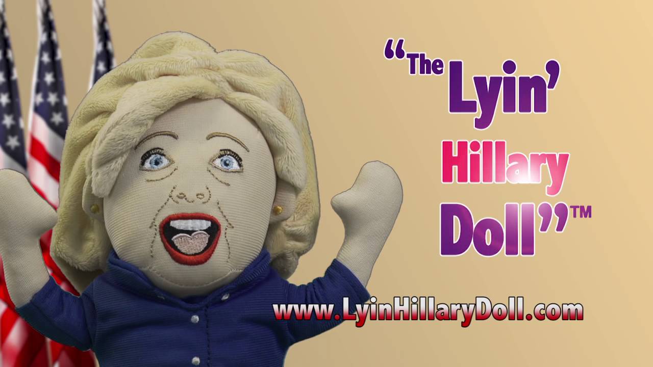 The Lyin Hillary cLINTON Doll HD, 720p - YouTube