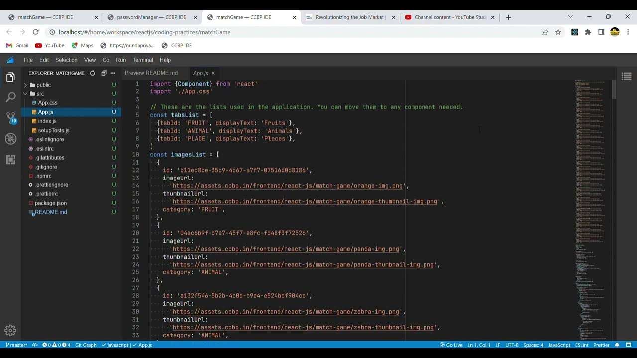 React Js Assignment 3 Match Game Ccbp Nxtwave Youtube