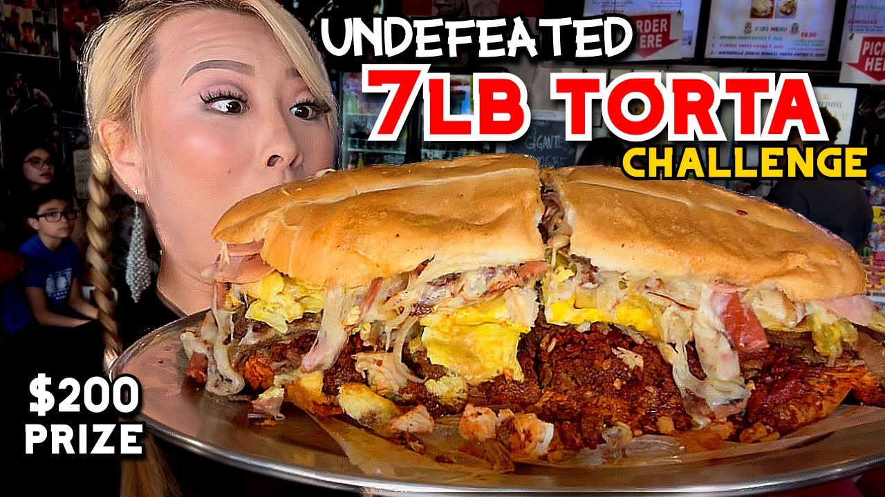 UNDEFEATED 7LB TORTA CHALLENGE - $200 PRIZE IN HOUSTON, TX!! # ...