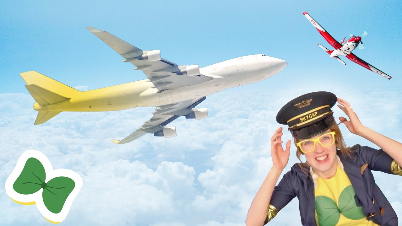 30 Minutes of Airplanes For Kids | Learning About Flying Airplanes The ...