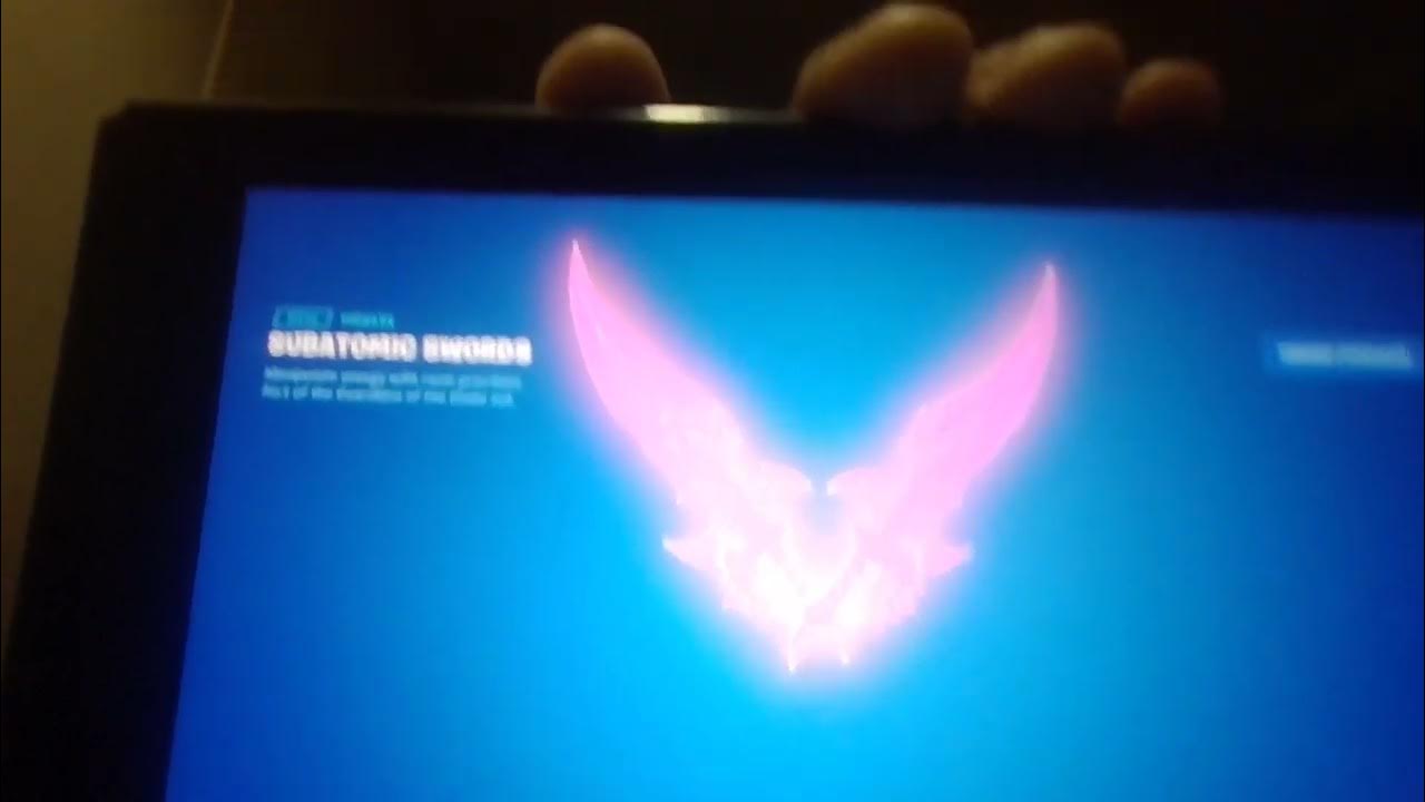 Subatomic Swords Pickaxe In Fortnite Youtube
