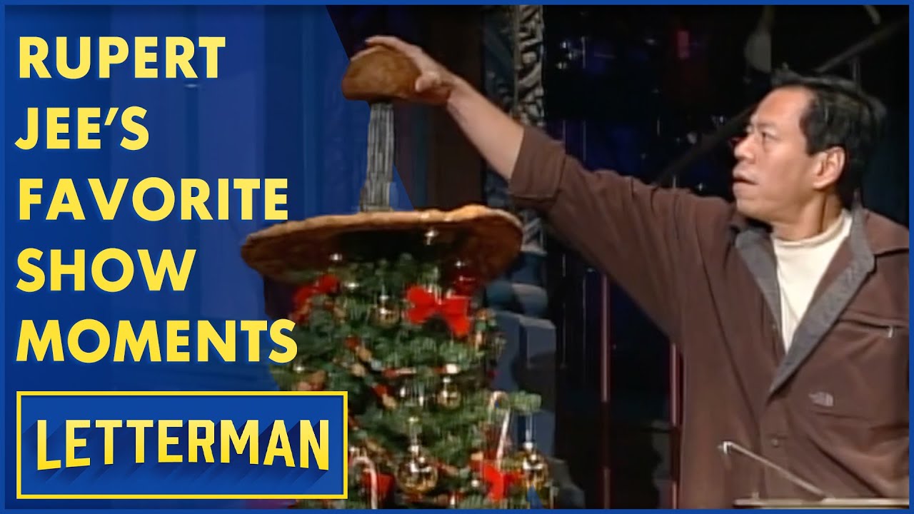 Rupert Jee's Favorite "Late Show" Moments | Letterman - YouTube