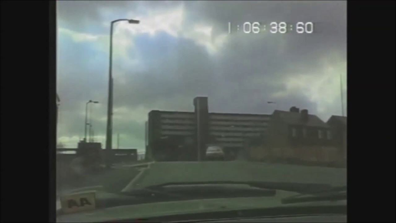 No 19. Dashcam 1990 Style...........A Drive by Pontefract Morrisons ...