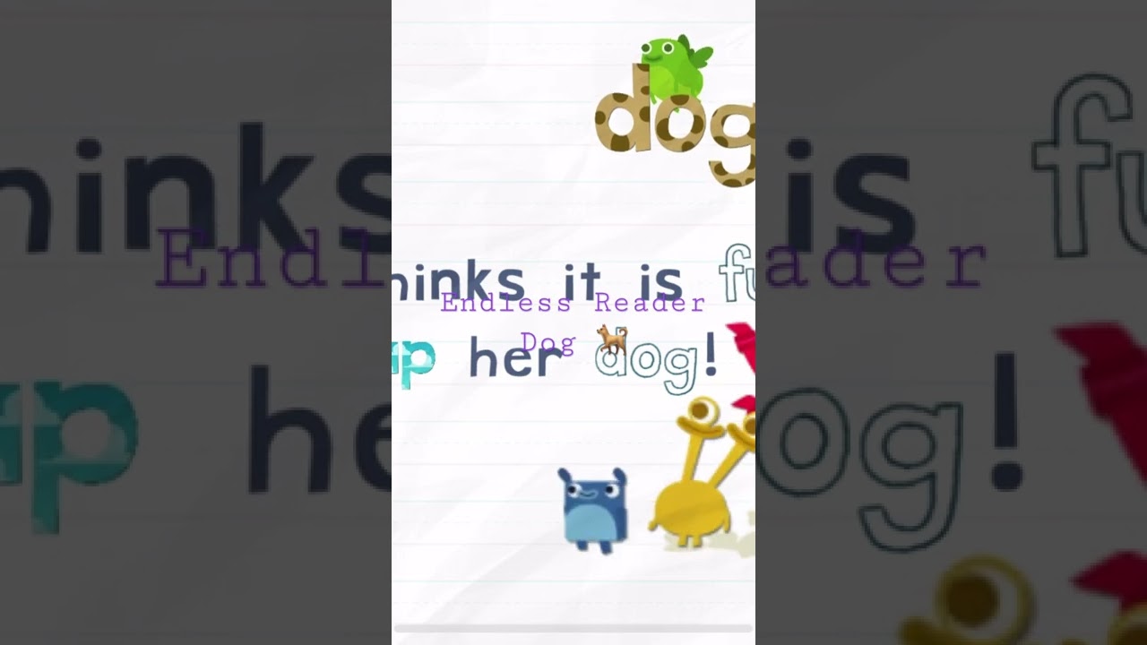 Endless Reader Dog 🐕 - YouTube