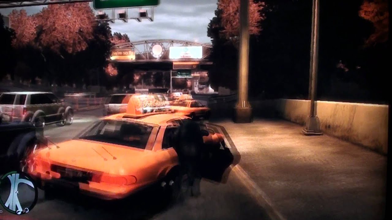 GTA IV Gameplay (PS3) - Hailing a Cab (HD) - YouTube