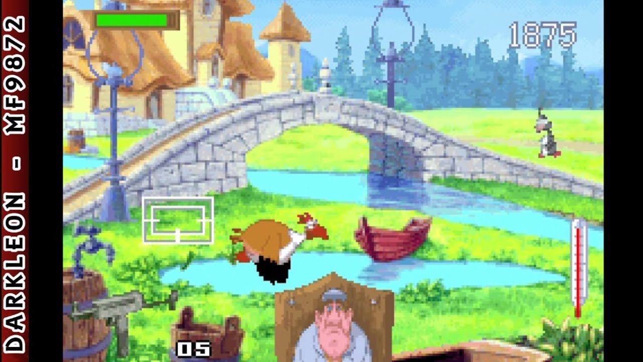 Game Boy Advance - Chicken Shoot © 2005 DSI Games - Gameplay - YouTube