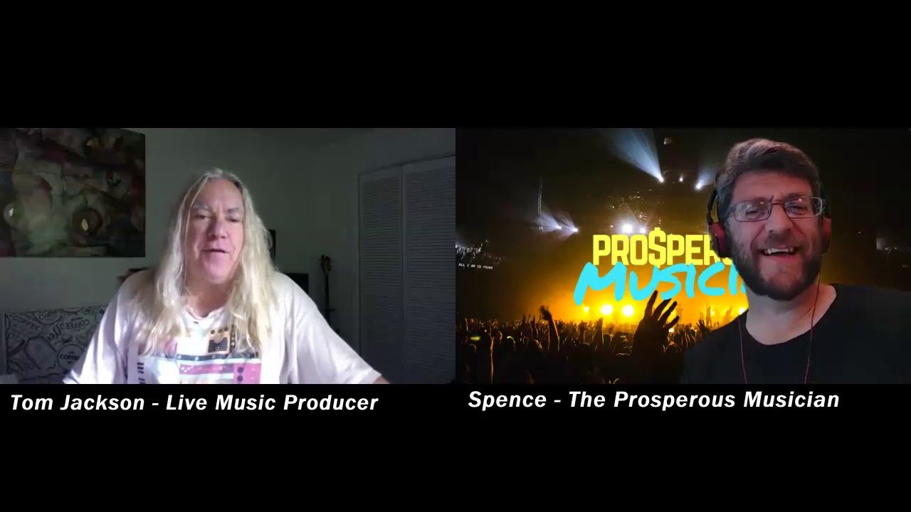 The Prosperous Musician - Tom Jackson - Live Music Producer - YouTube