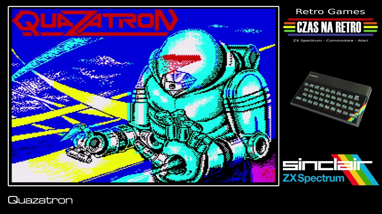 Quazatron (1986) - ZX Spectrum - YouTube