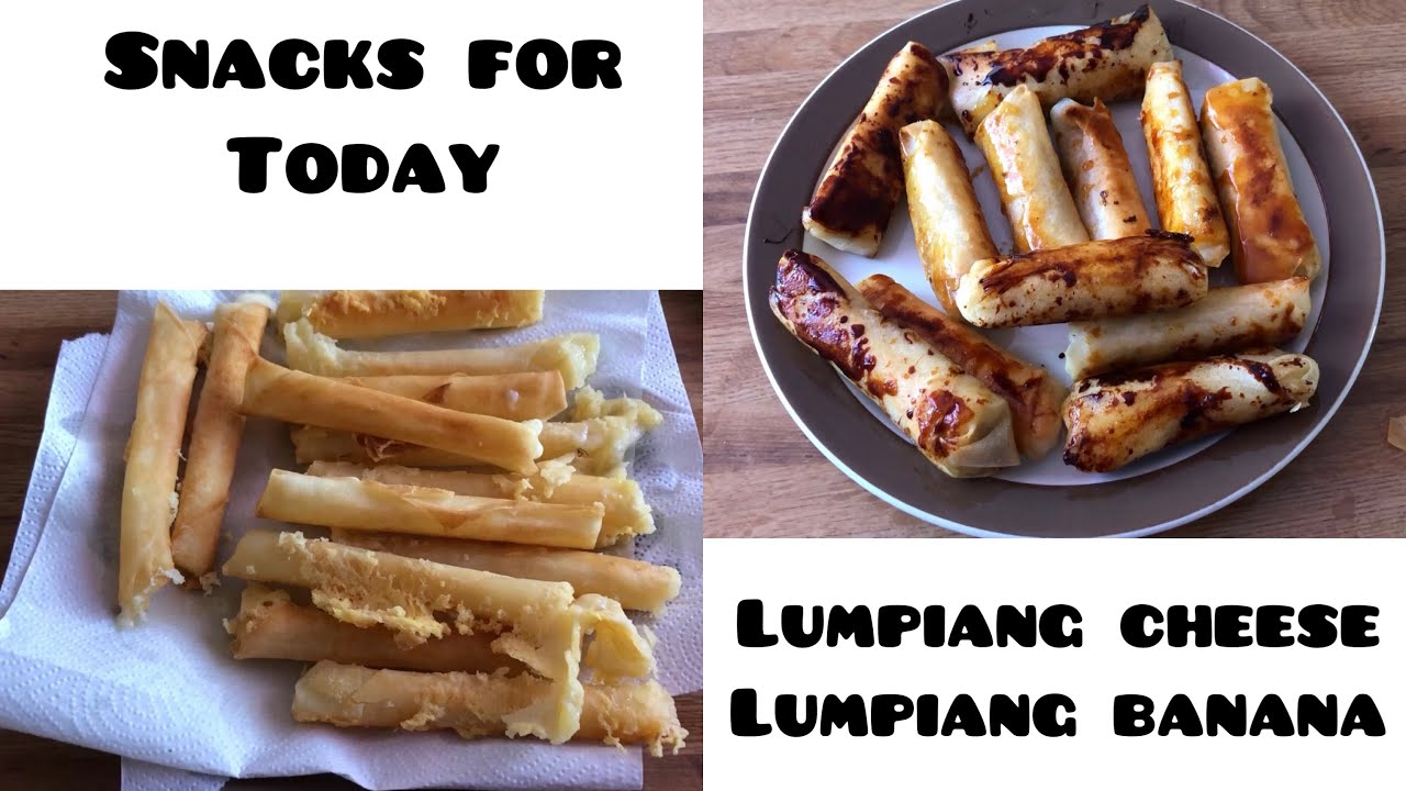 Turon Lumpiang banana/Cheese stick/Gloria Eves Recipe(Easy Steps) - YouTube