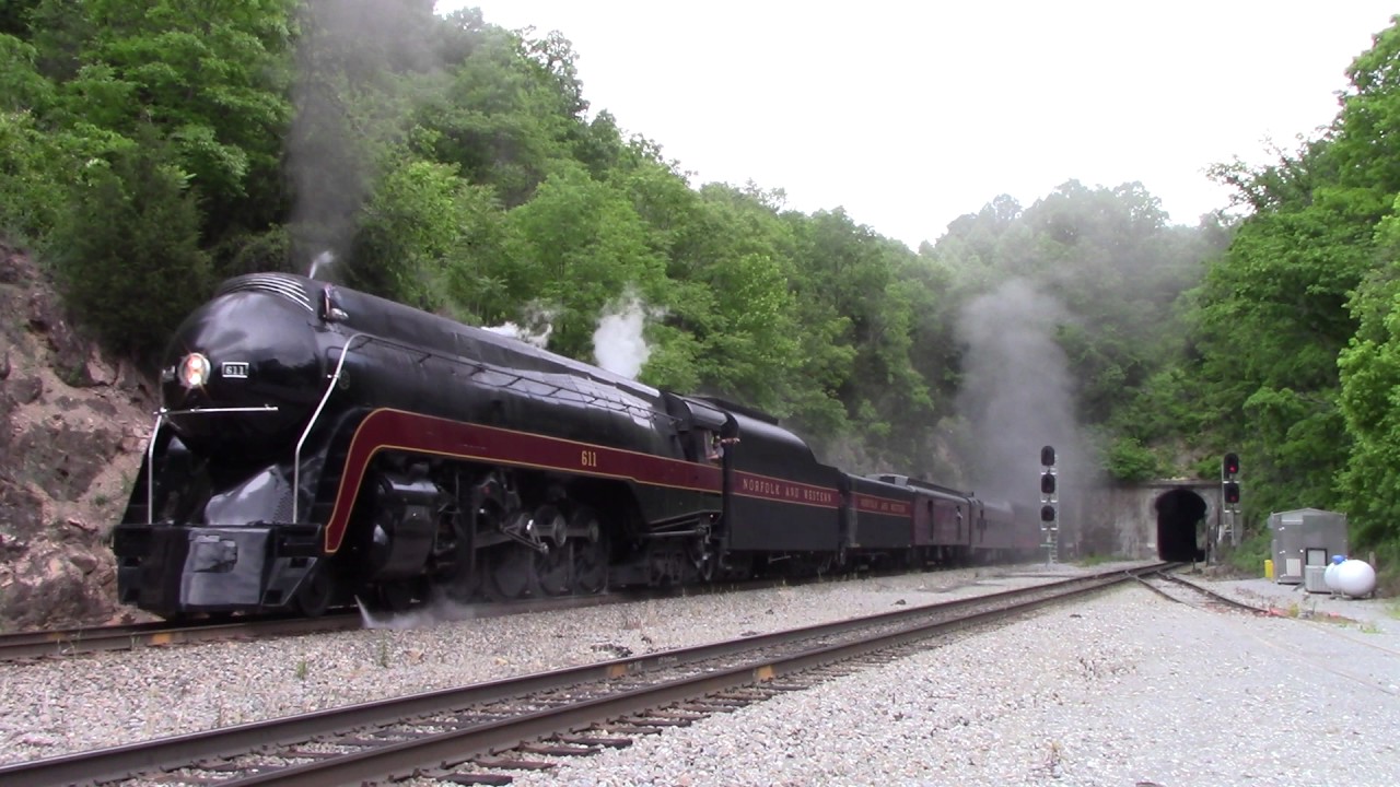 N&W J611 Montgomery - YouTube