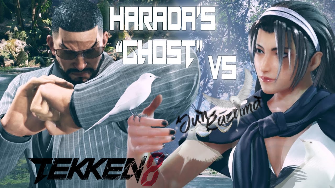 TEKKEN 8 - Harada_TEKKEN vs Jun Kazama | Ghost Match - YouTube
